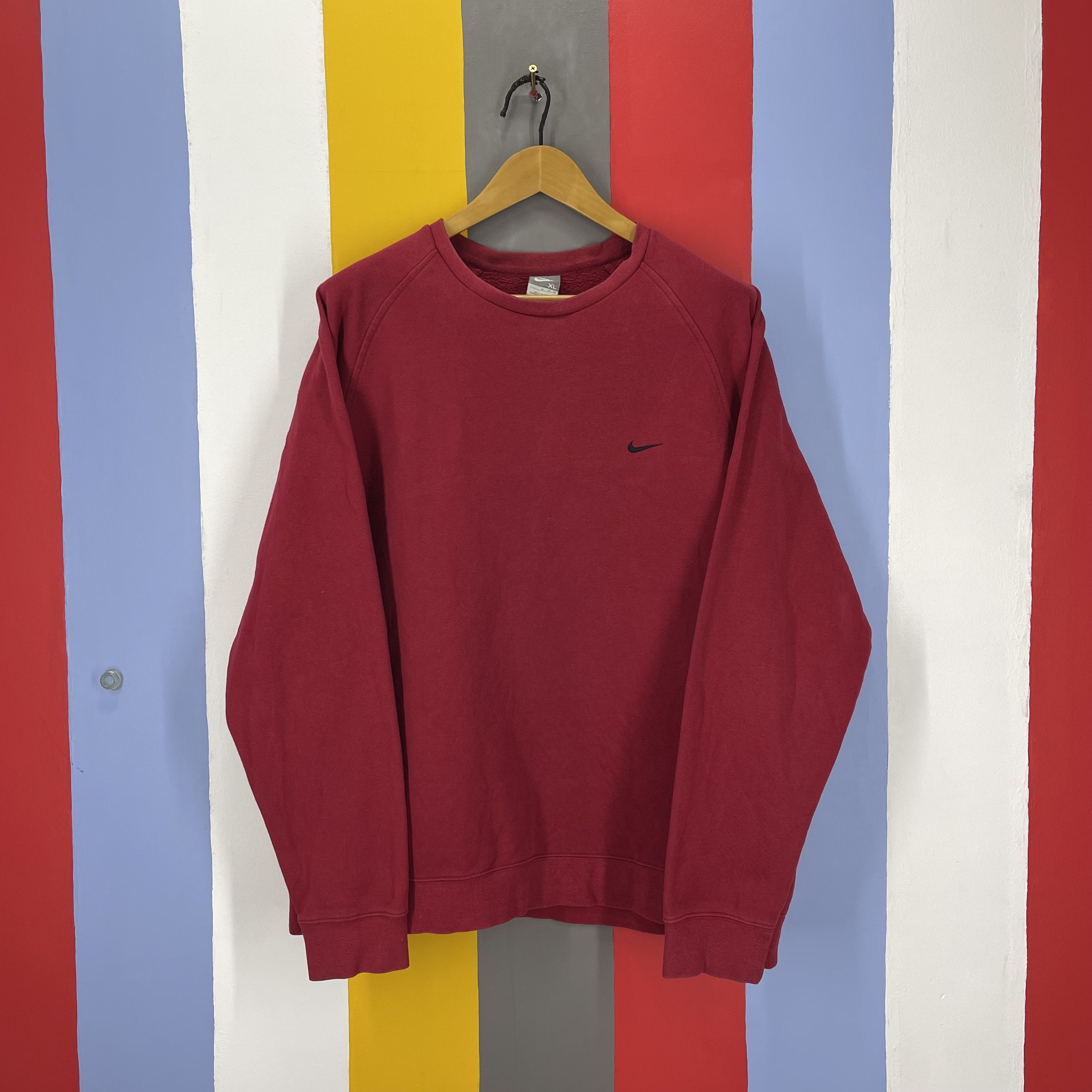 Nike × Vintage Y2K Vintage NIKE Crew Neck Sweatshirt #1343/AU | Grailed