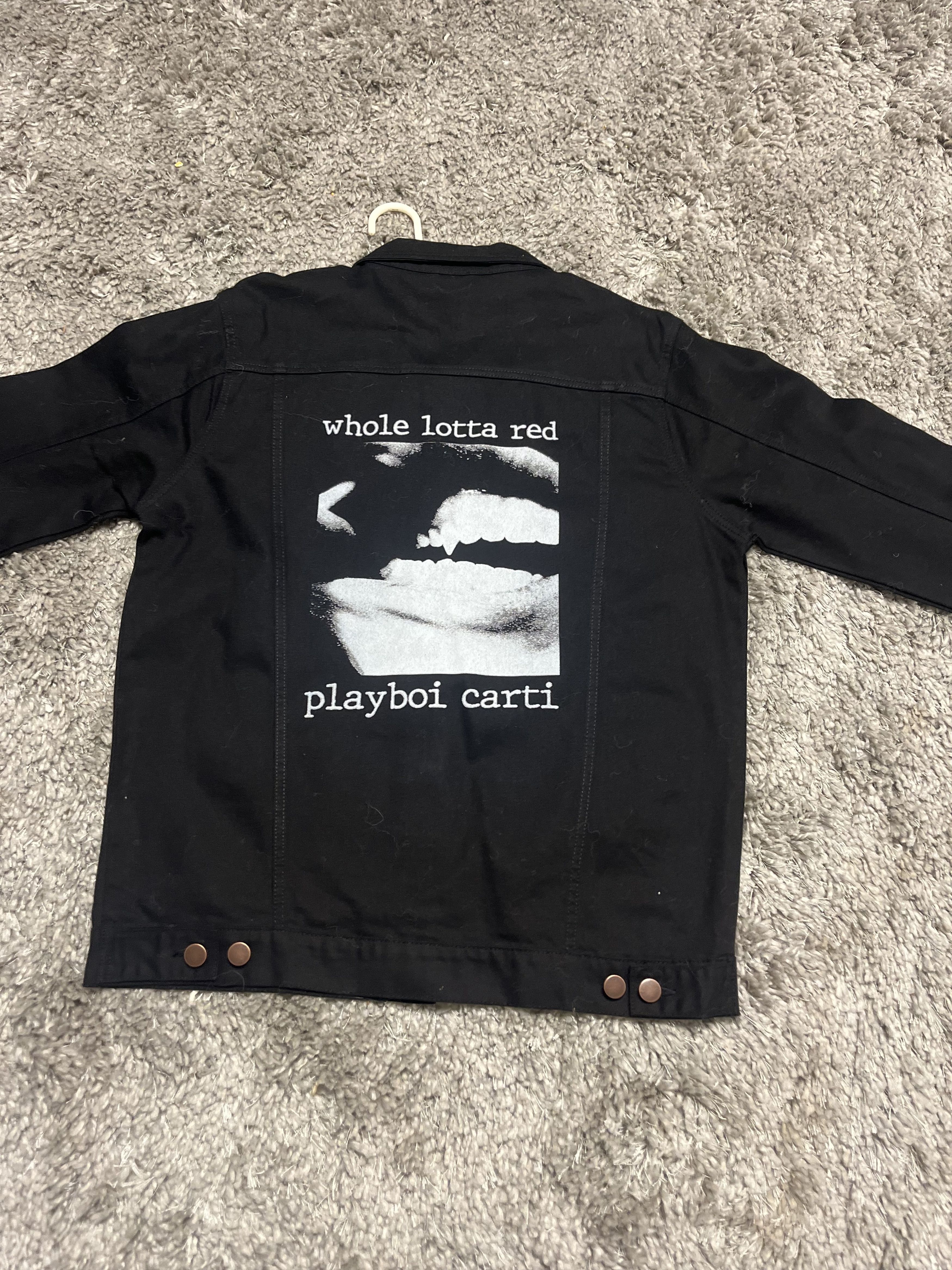 Playboi Carti Playboy Carti whole lotta red jacket | Grailed