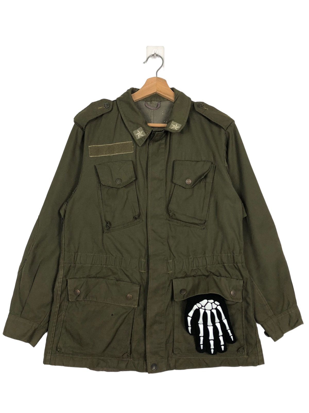 Vintage 🔥True Vintage Inspector Jacket Multi Pocket Cargo Biker | Grailed