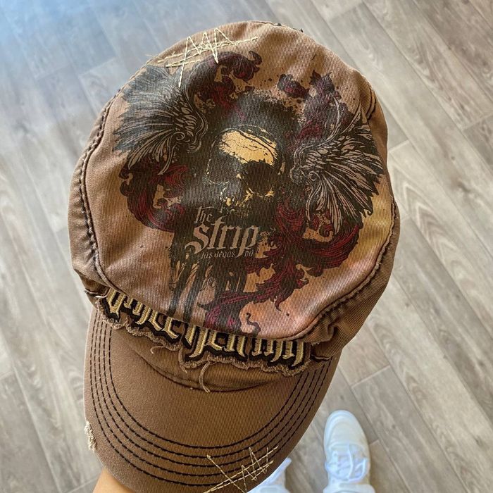 Vintage Y2K Gothic Punks Mystic Trap Hat Cap Rick Owens Style | Grailed