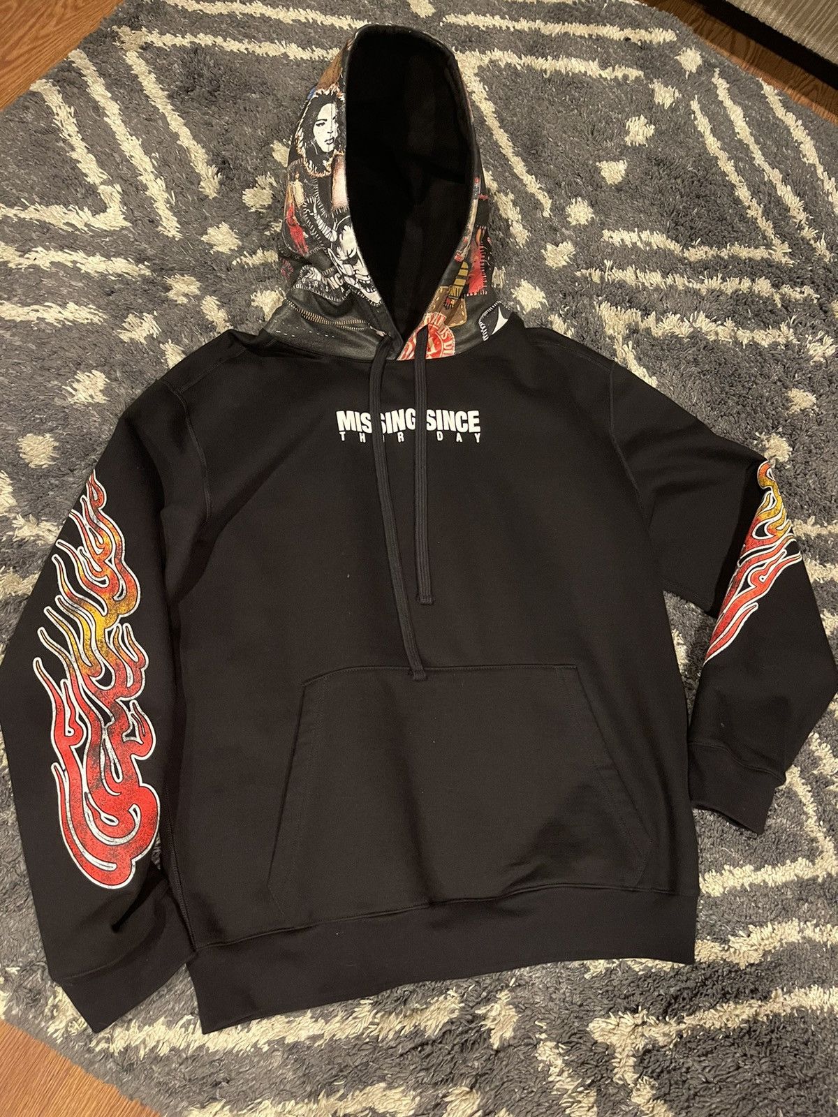 Missing Since Thursday MISSING SINCE THURSDAY - Patch Work Hoodie | Grailed