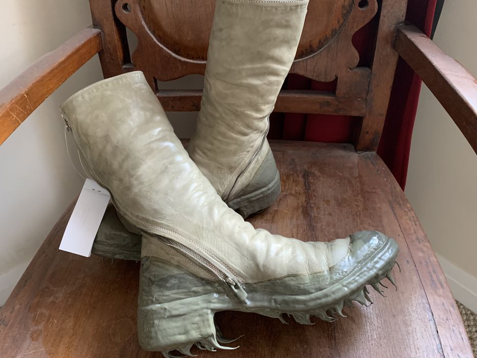 Carol Christian Poell O.D. One Piece Drip Rubber Prosthetic boot | Grailed