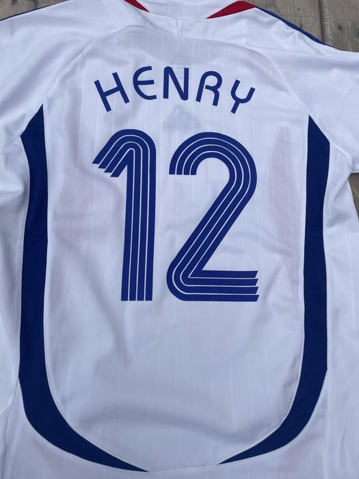 Adidas RETRO FRANCE HENRY #12 WORLD CUP KIT | Grailed