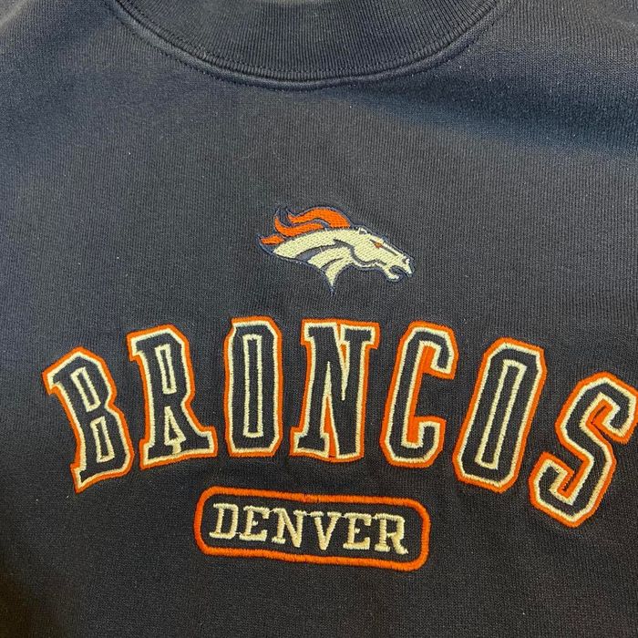 Jerzees 90s logo athletics denver broncos | Grailed