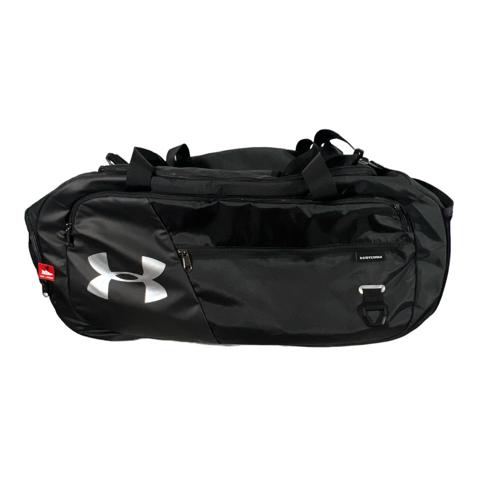 Under Armour UNDER ARMOUR STORM duffel bag black removable strap shoe ...