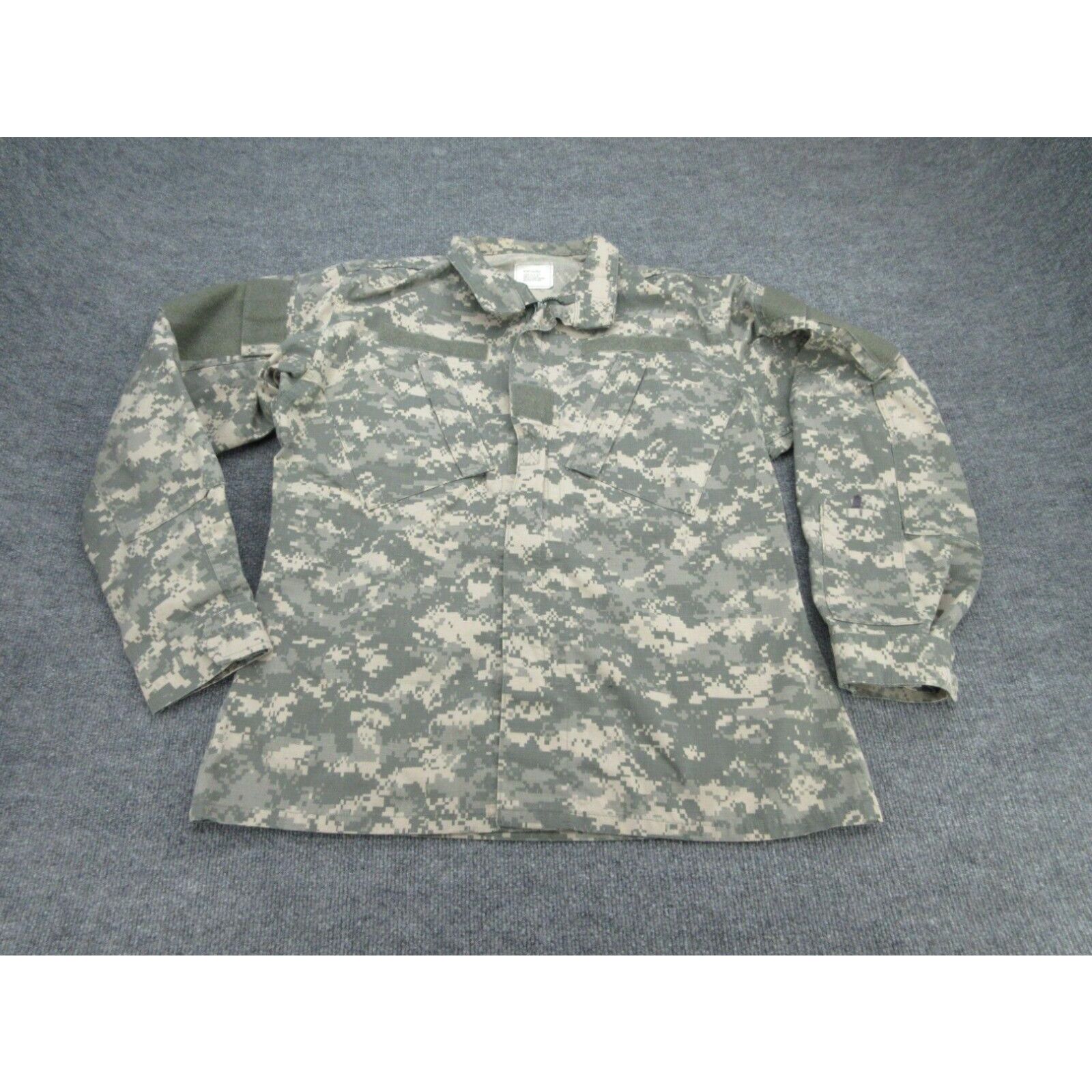 Vintage Army Combat Uniform Coat Mens Medium Long Green BDU Digital ...
