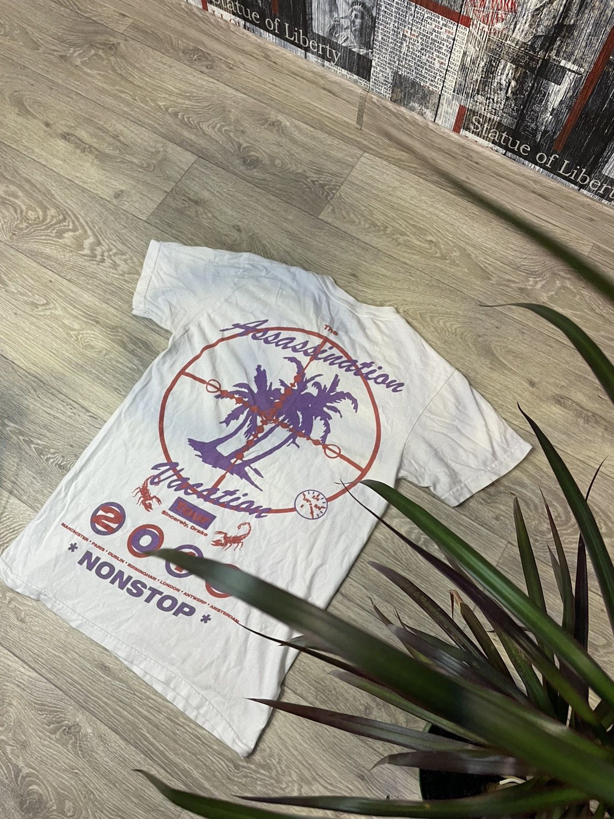 Drake × Rap Tees × Streetwear DRAKE Assassination Vacation 2019 Tour T ...