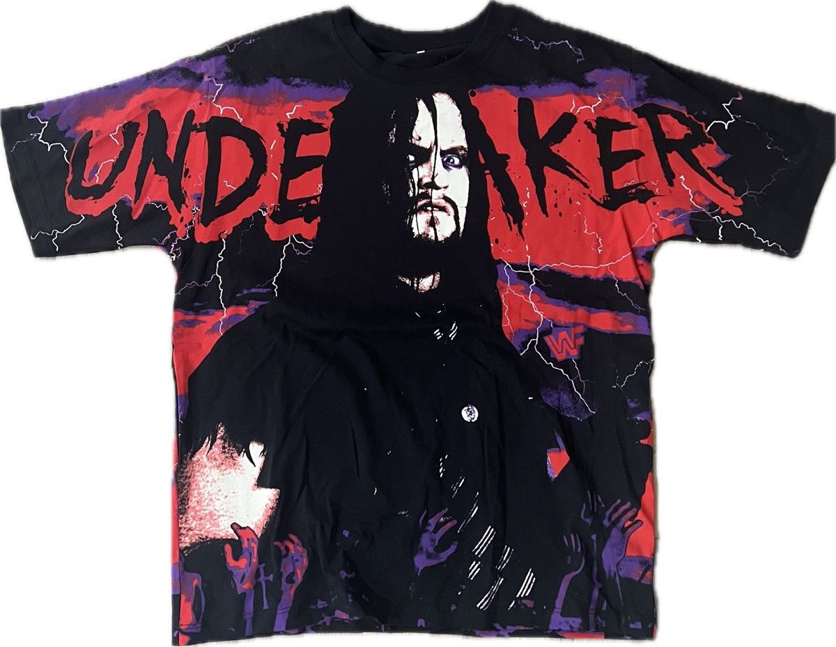 Vintage WWF The Undertaker AOP Modern Bootleg Size XL | Grailed