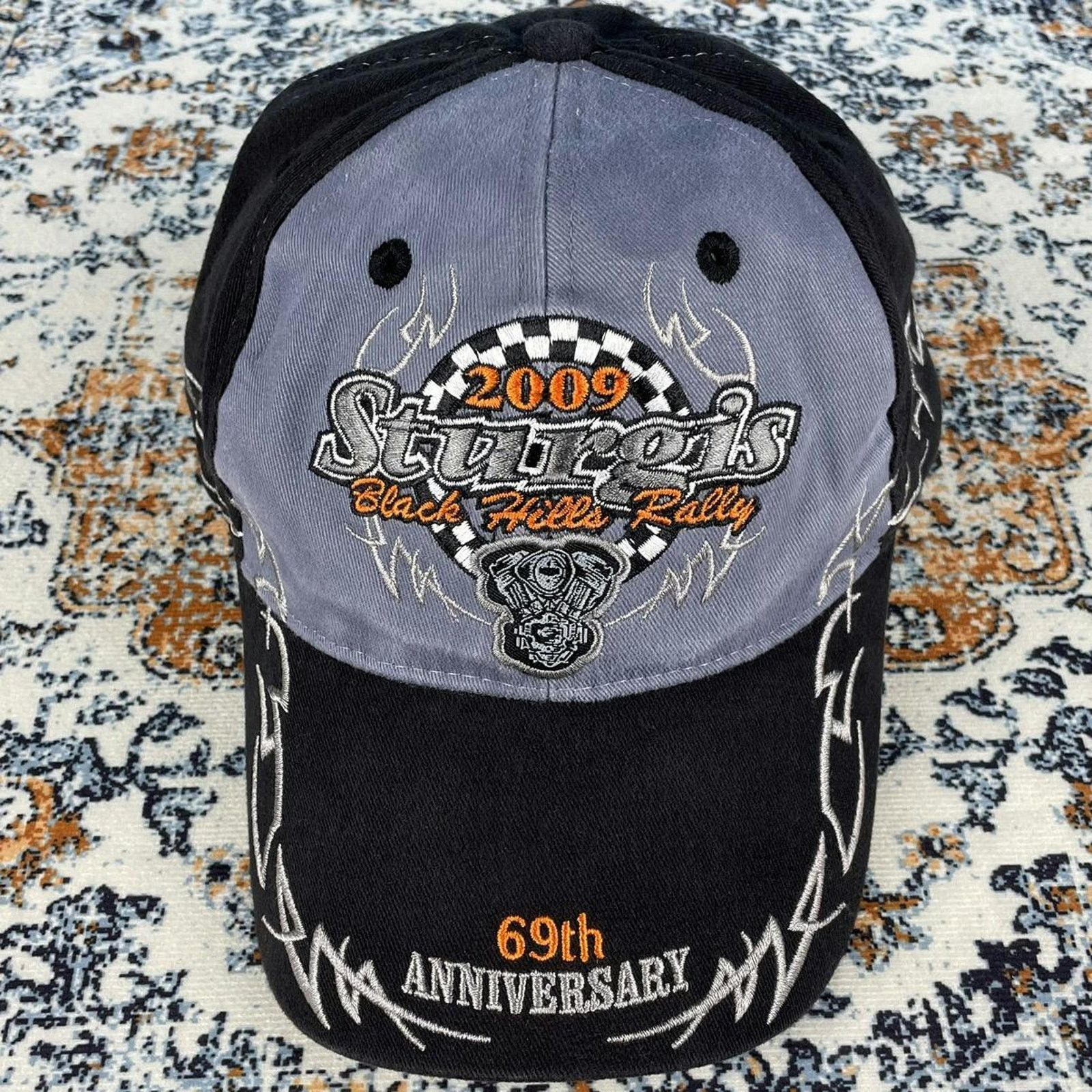 Harley Davidson ☠️2009 STURGIS 69th Anniversary Rally Cap | Grailed