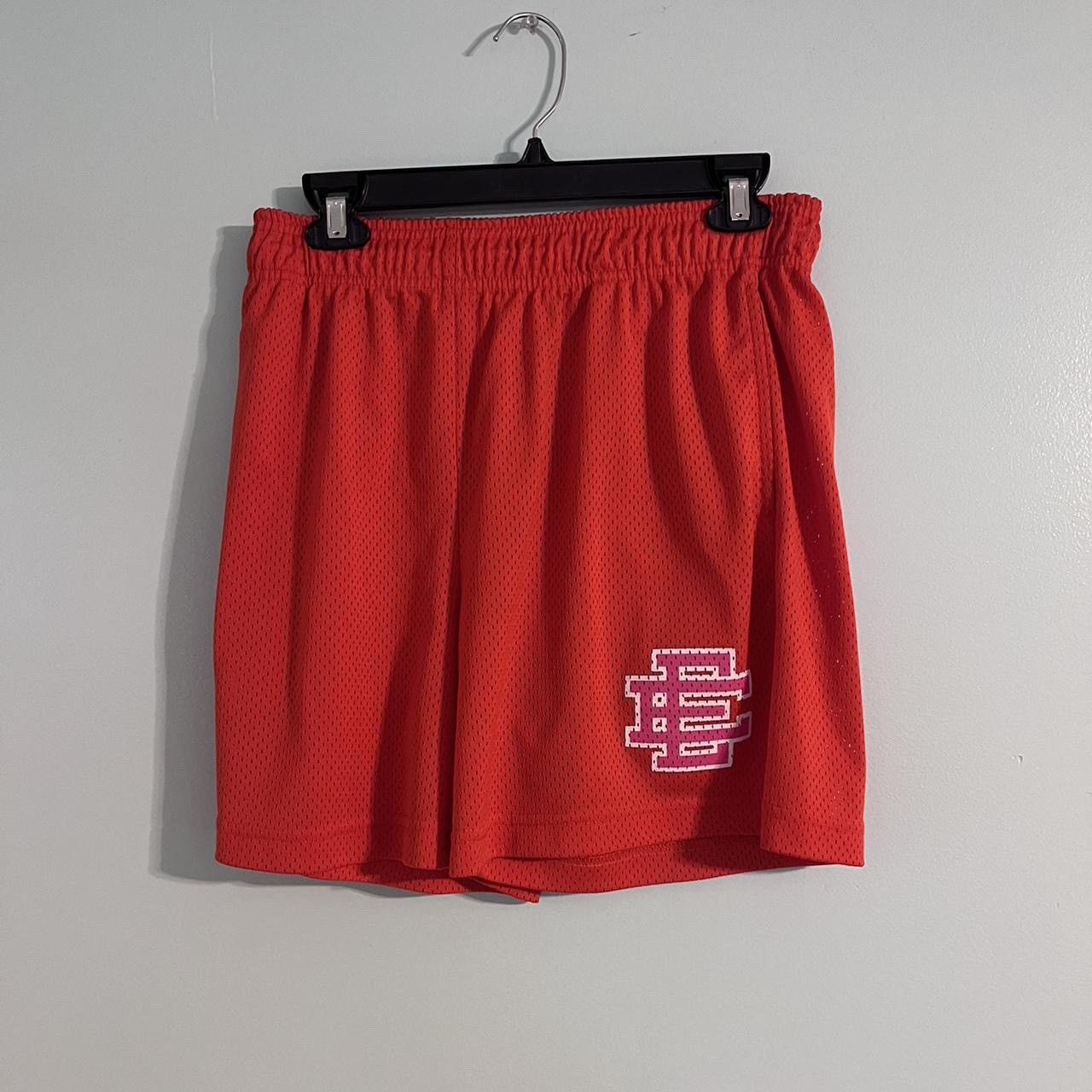 Eric Emanuel Eric Emanuel EE mesh shorts “Orange/Red” size L | Grailed