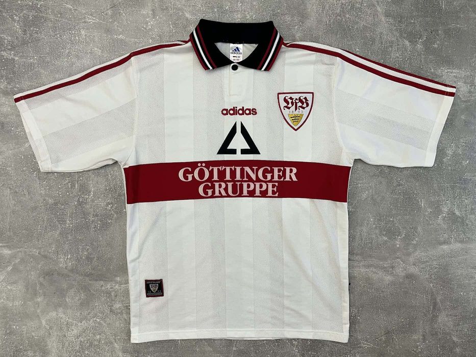 Adidas Vintage Adidas Stuttgart Gottinger Gruppe Soccer Jersey Tee ...