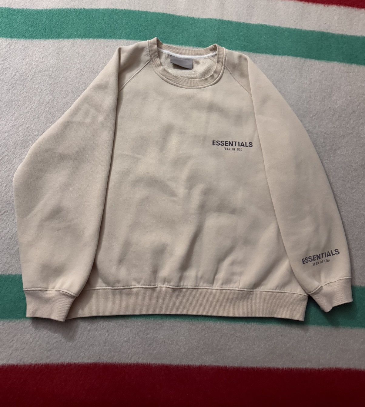 Fear of God × Streetwear Fear Of GOD Jerry Lorenzo FOG Essentials Tan ...