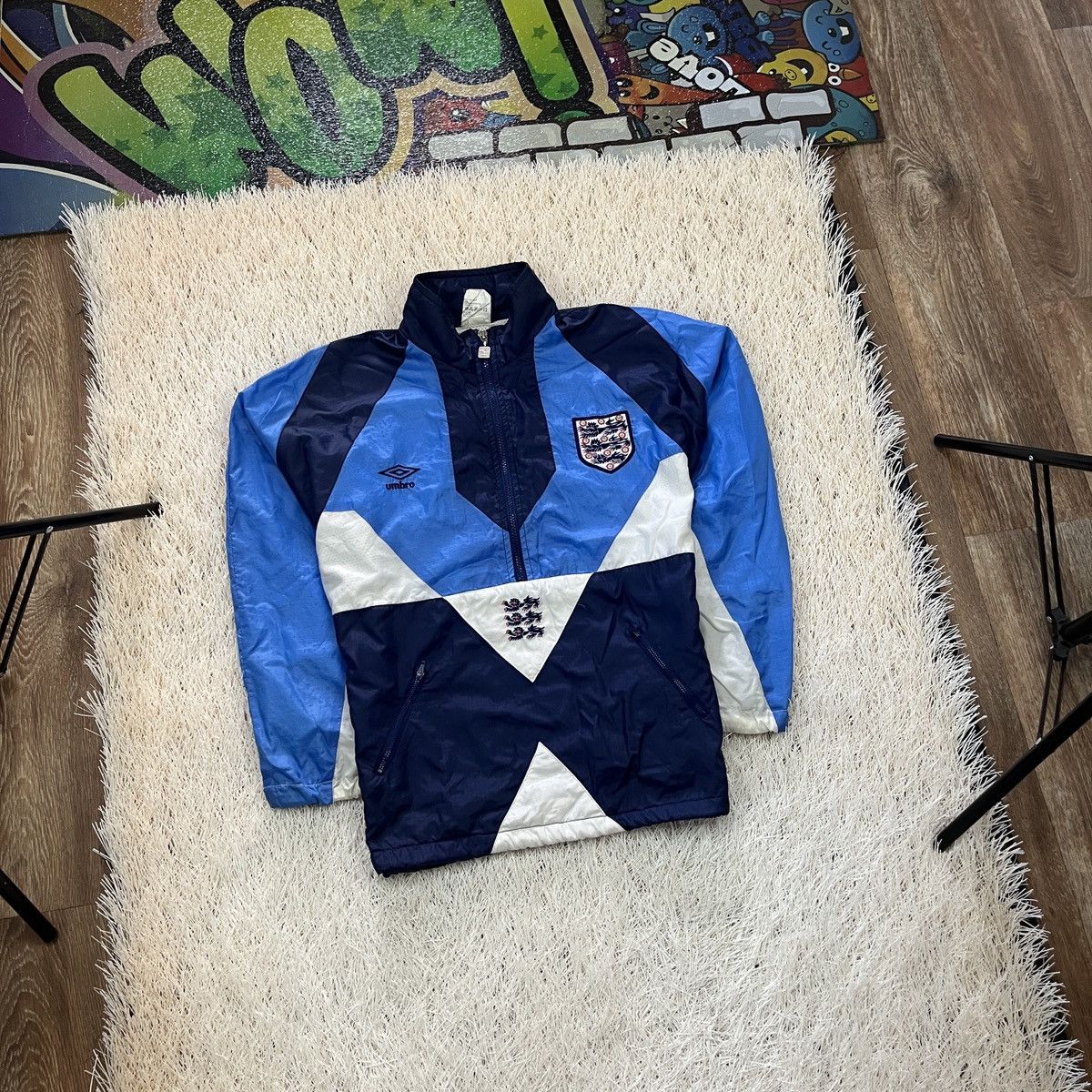 Umbro × Vintage ENGLAND VINTAGE UMBRO 1990 - 1992 TRAINING football ...