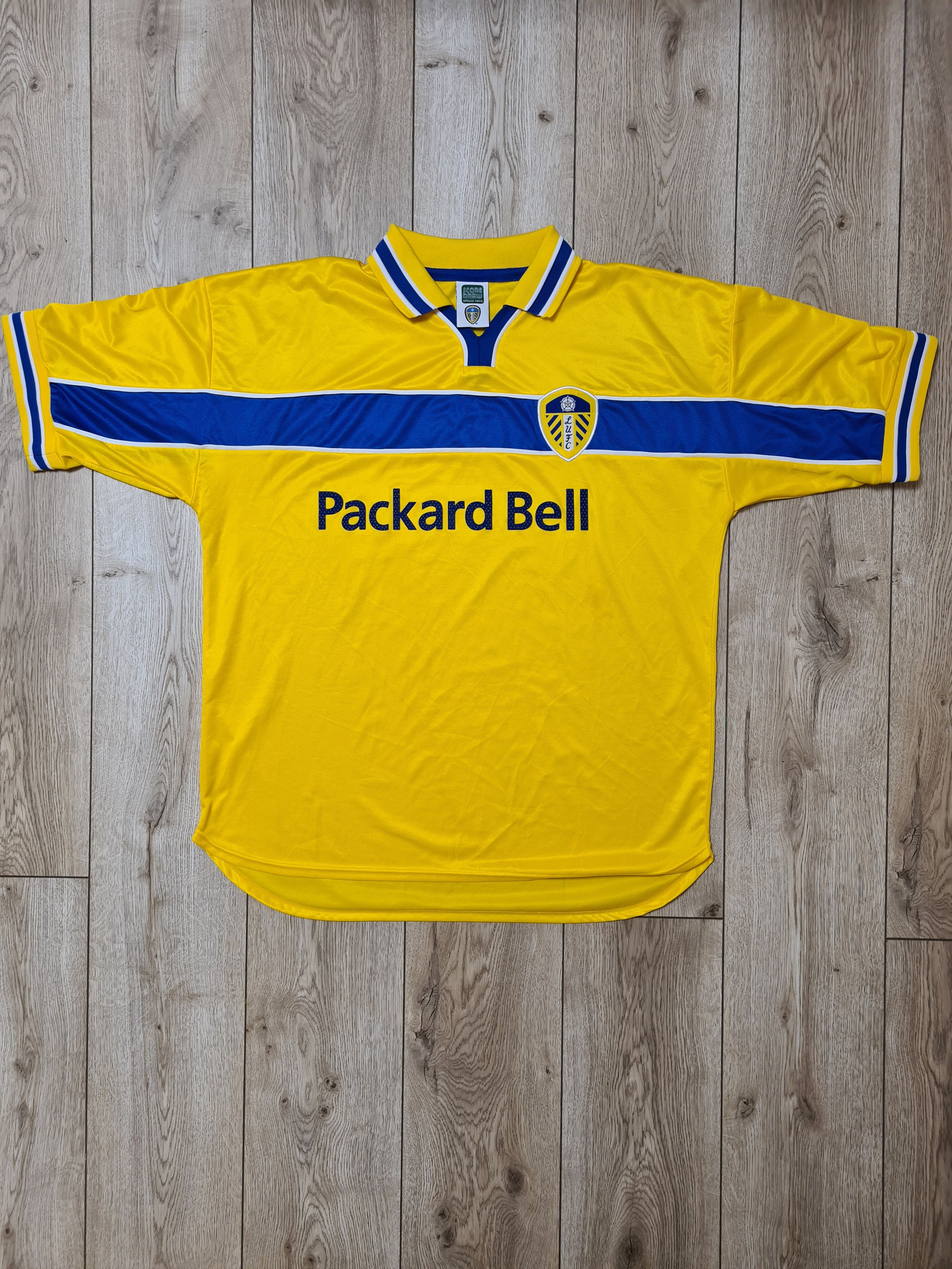 Vintage LEEDS UNITED 1999 2000 THIR FOOTBALL SHIRT SOCCER JERSEY | Grailed