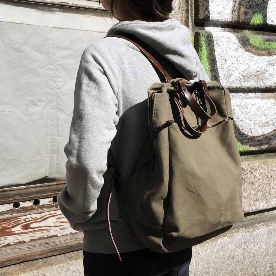 Designer Baggy Port backpack Japanese 🇯🇵 KBS 441 olive bag | Grailed