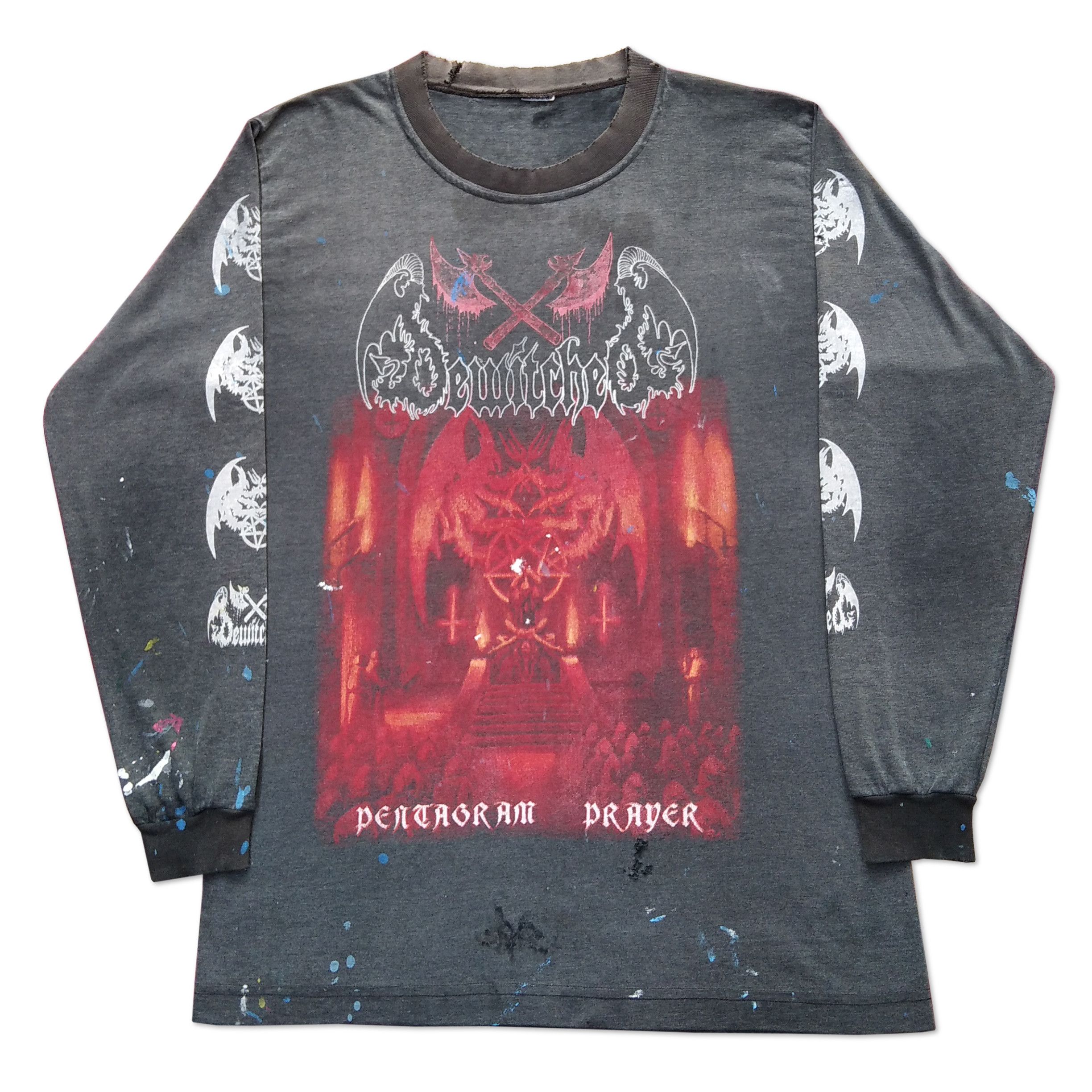 Band Tees × Playboi Carti × Vintage Vintage 90's BEWITCHED "PENTAGRAM ...