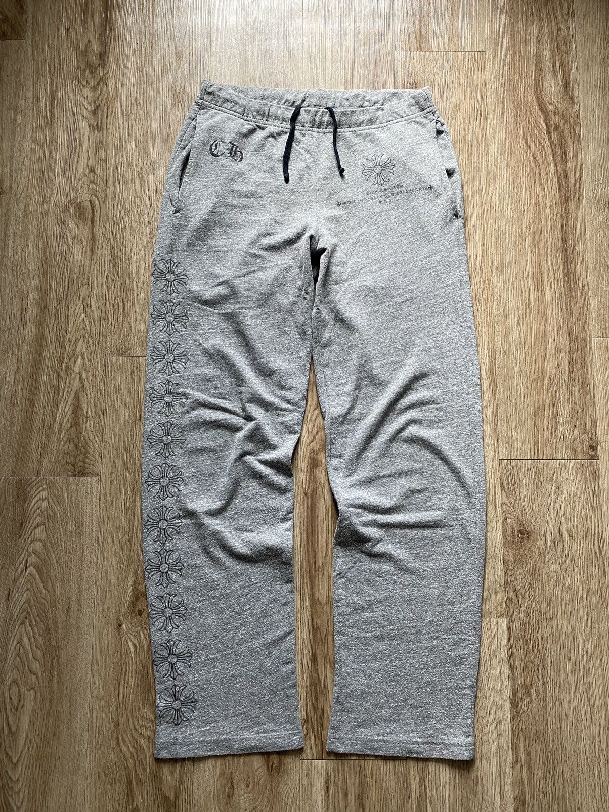 Chrome Hearts CHROME HEARTS MULTI CROSS LOGO SWEATS | Grailed