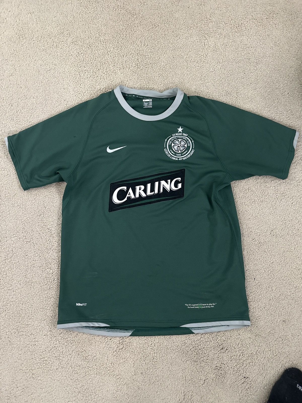 Nike Vintage 90’s Nike Celtic Football Club Soccer Jersey | Grailed