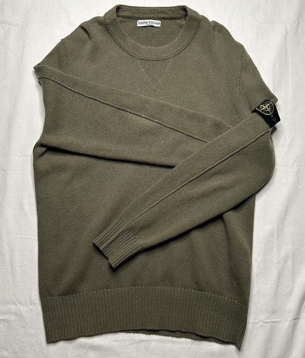 Stone Island Vintage Stone Island Knit sweater | Grailed