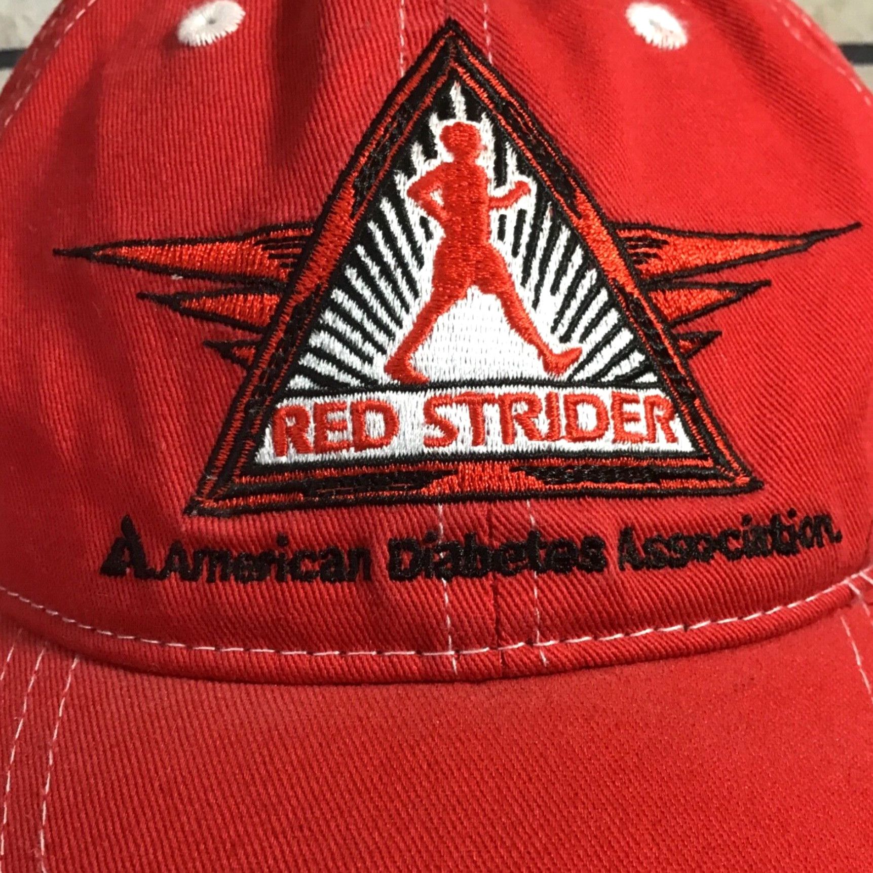 Vintage Mens American Heart Association Baseball Cap Adjustable Red ...