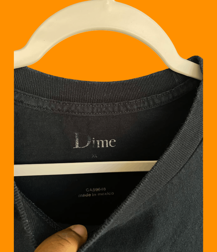 Dime Dime Skate Attack Tee Cropped Fit | Grailed