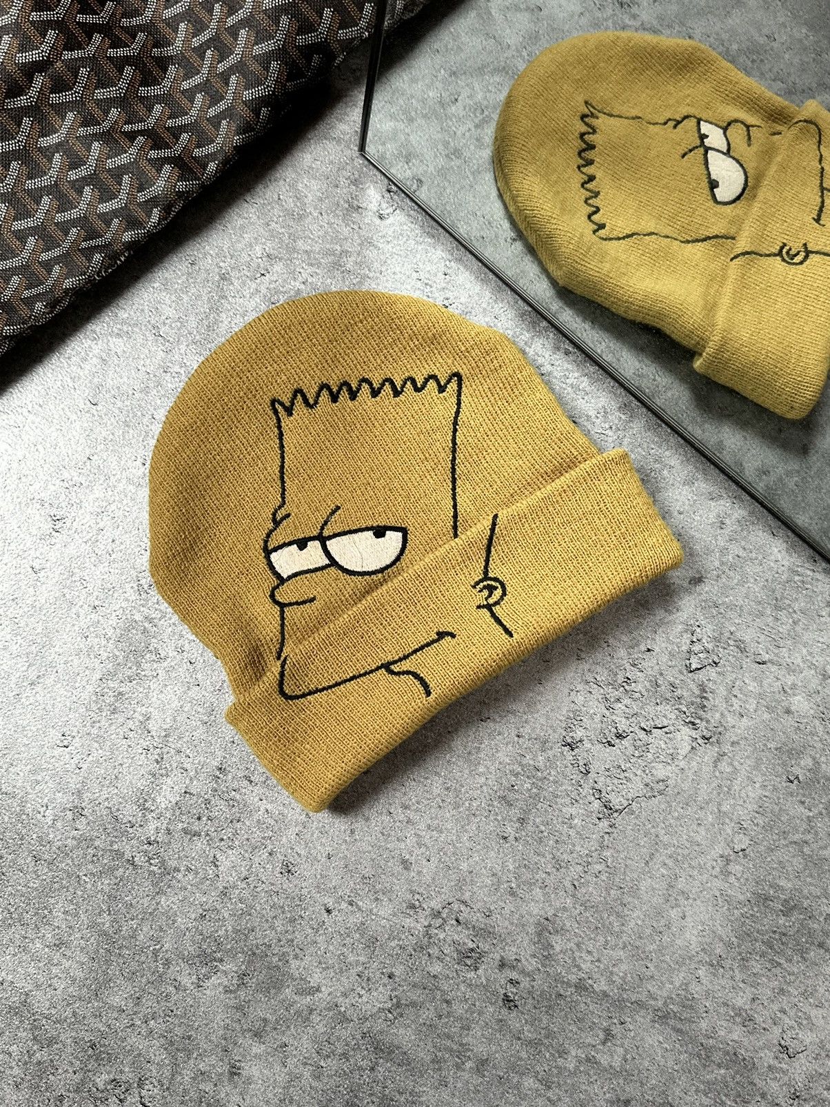 Movie × The Simpsons × Vintage Rare 1999 Bart Simpson Beanie Hat | Grailed