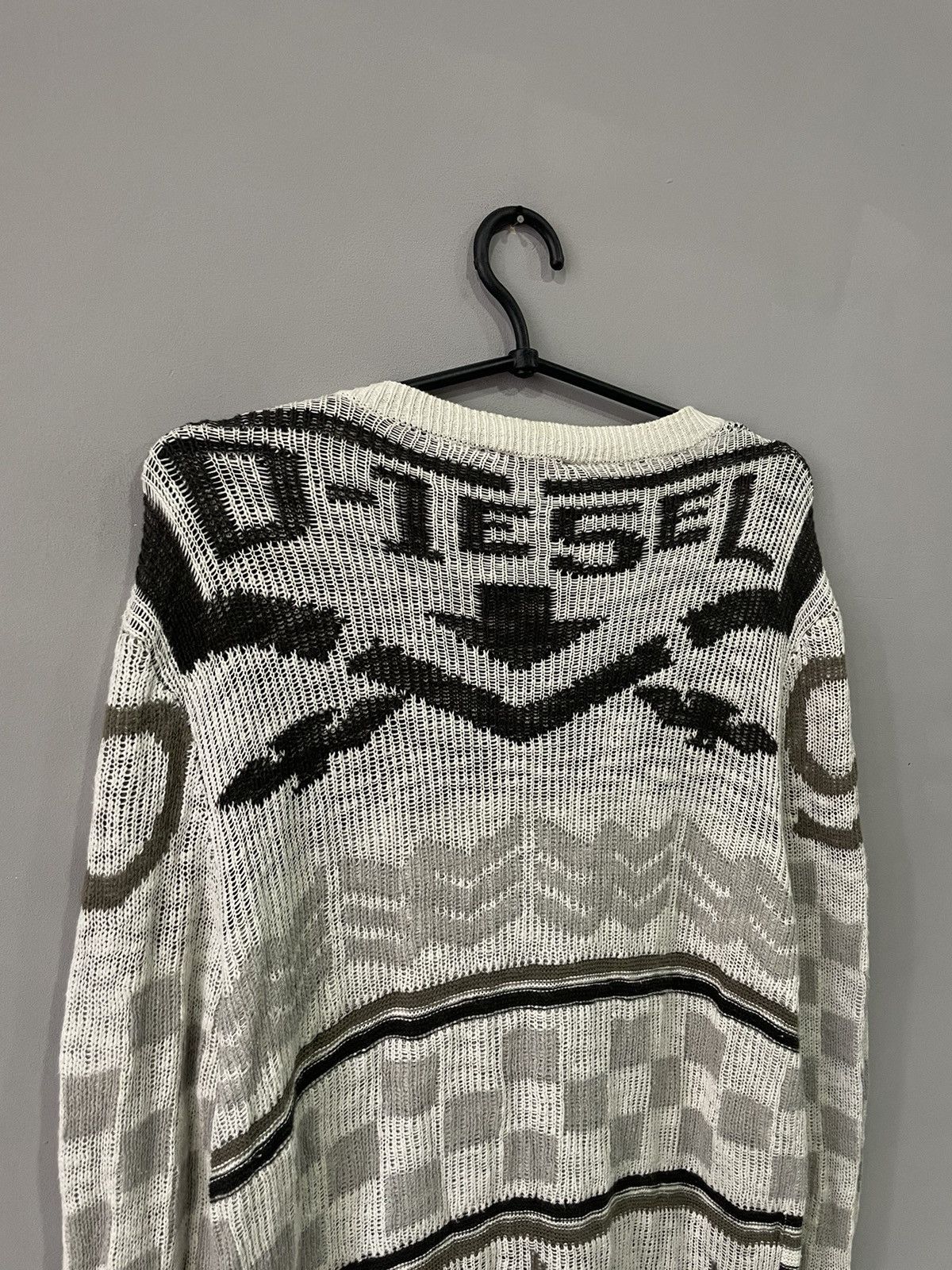 Diesel Diesel Mesh Cardigan | Grailed