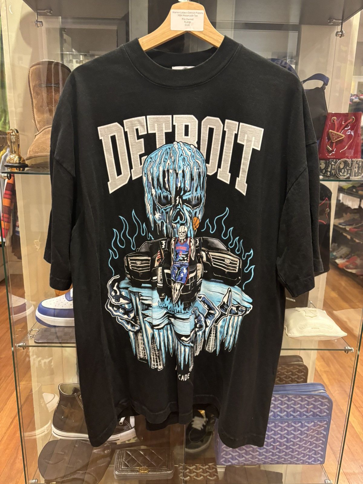 Warren Lotas Warren Lotas Detroit Pistons NBA Motorcade Tee | Grailed