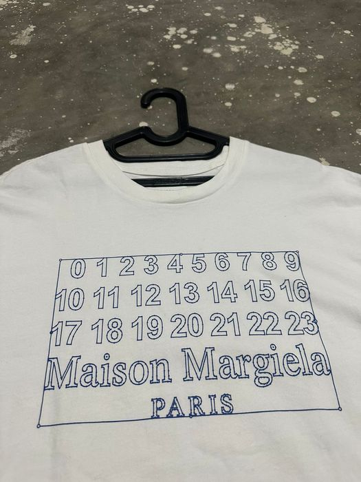 Maison Margiela Maison Martin Margiela Numbers T-shirt | Grailed