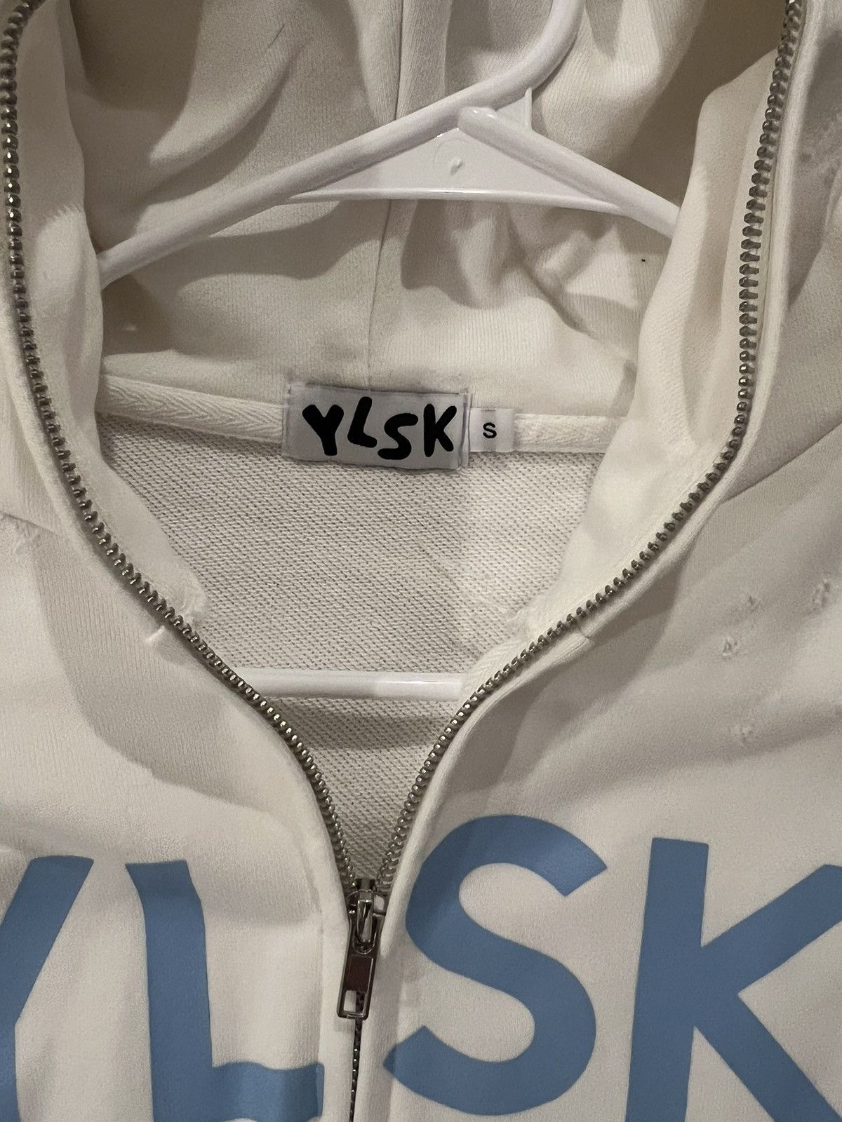 Supreme YLSK Distressed Full Zip | Grailed