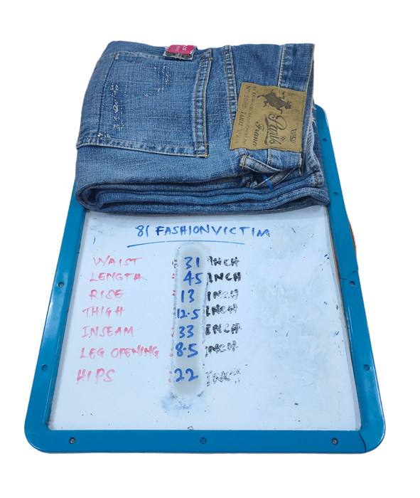 Evisu Y2K Evisu Genes Yamane Calvin Leong Selvedge Denim Jeans | Grailed