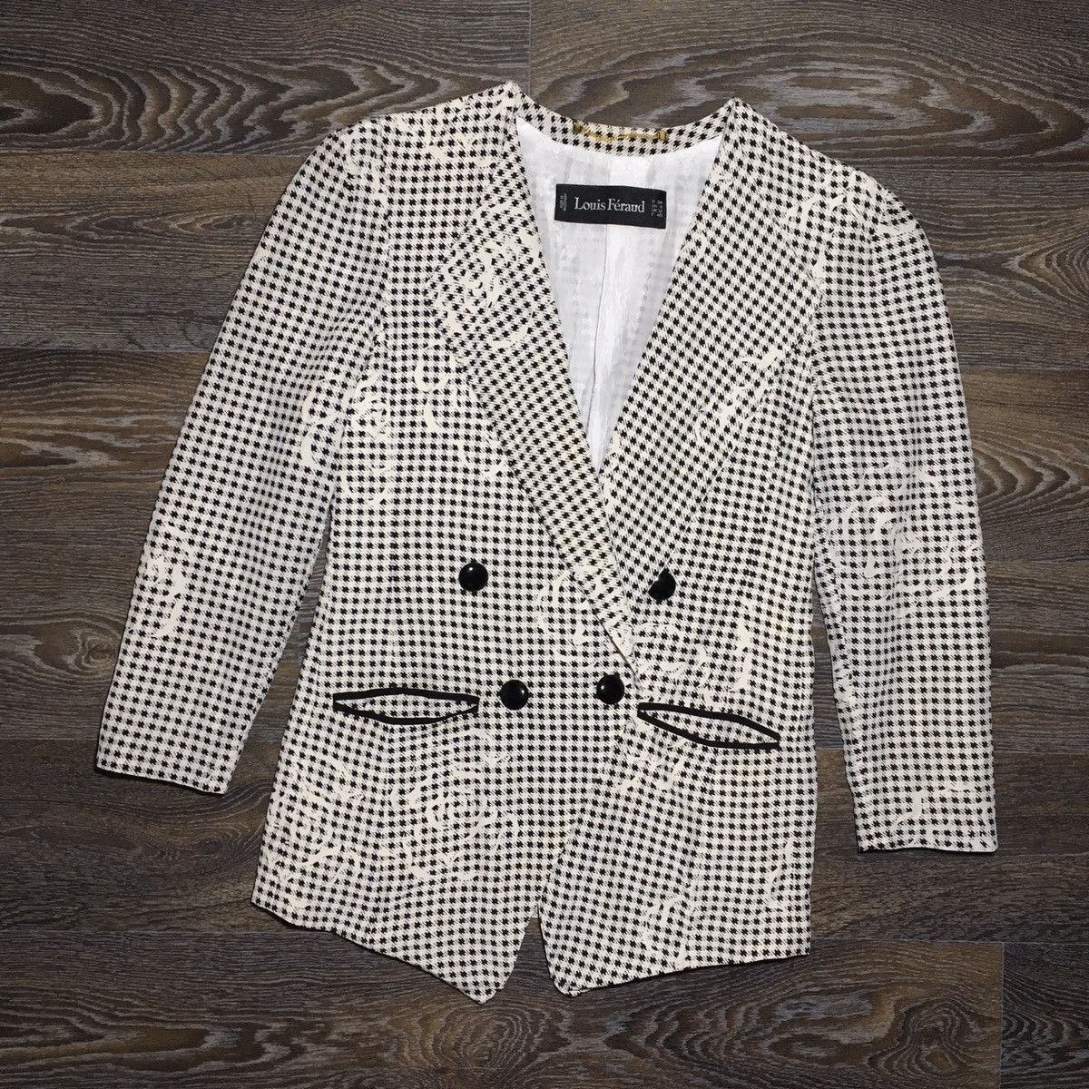 Vintage 80s Louis Feraud Paris Womens Blazer made in West Germany | Grailed