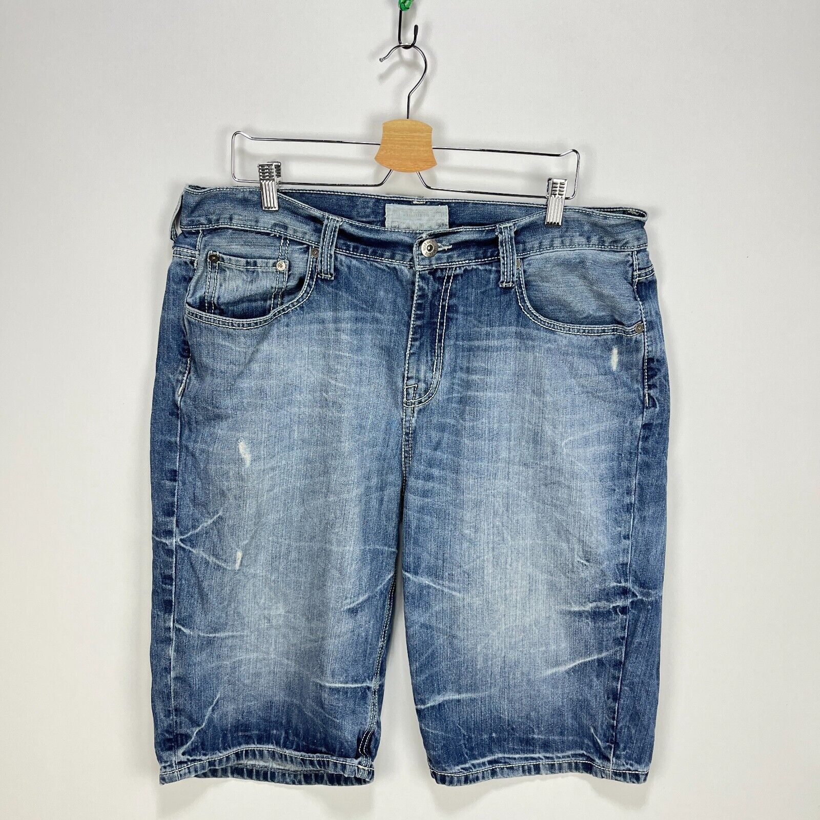 Ecko Unltd. × Vintage Vintage Y2K Ecko Unltd Jorts Jean Shorts Denim ...