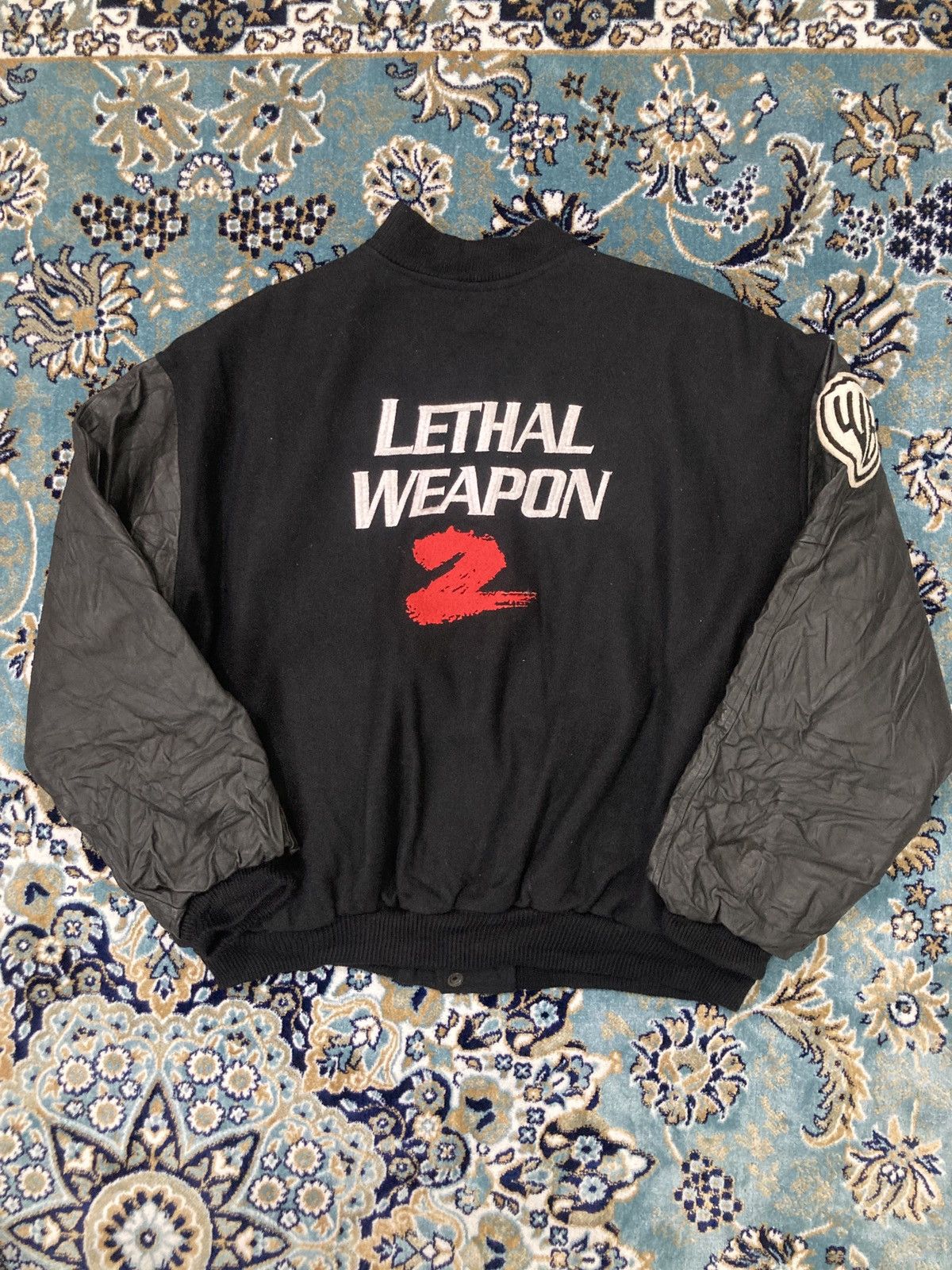 Movie × Varsity × Vintage VTG Lethal Weapon 2 Movie Varsity Jacket ...