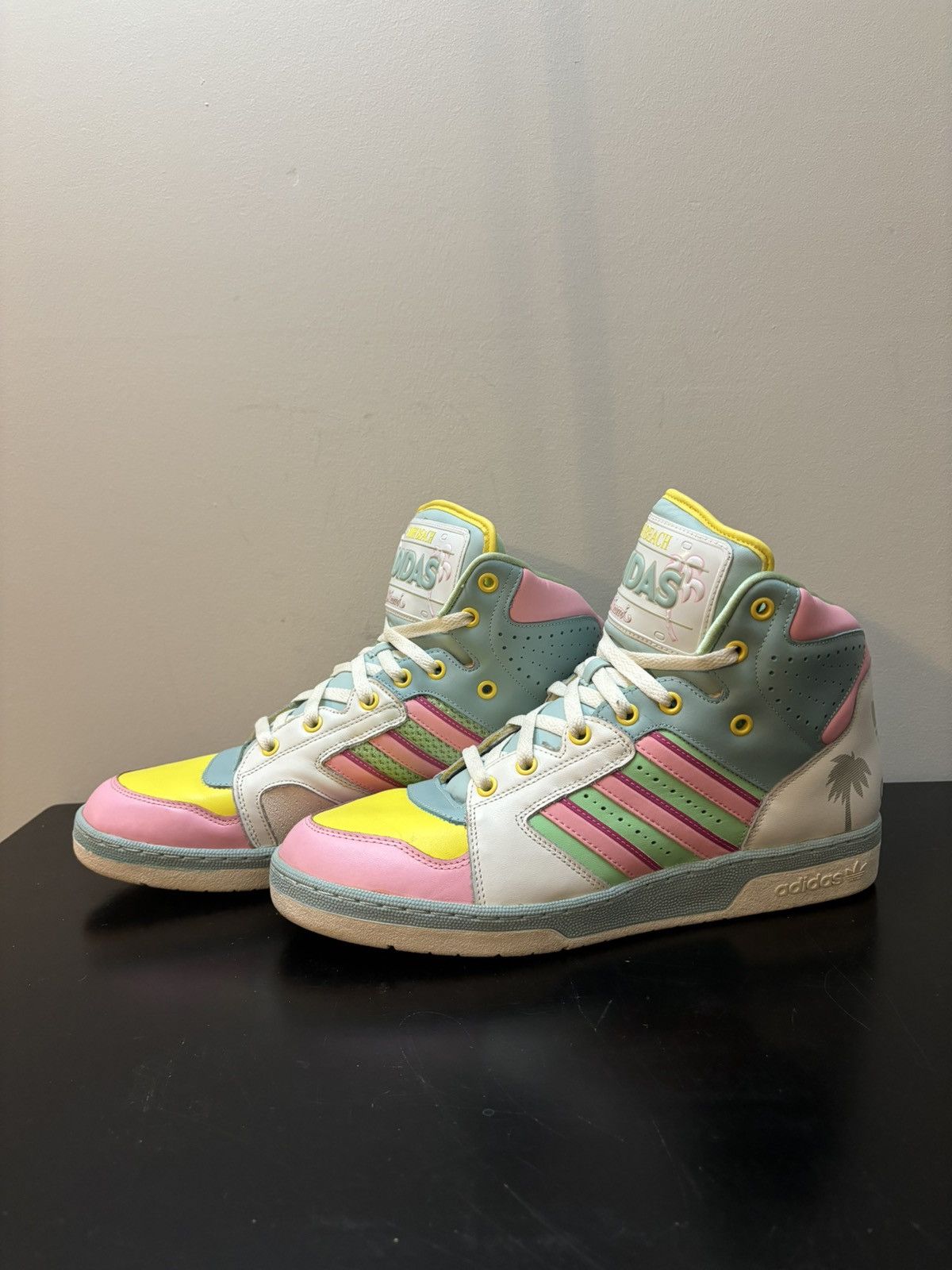 Adidas × Jeremy Scott adidas Jeremy Scott JS License Plate Miami | Grailed