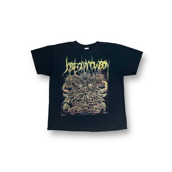 Vintage Y2K Job For A Cowboy Deathcore Metal Band T-shirt | Grailed