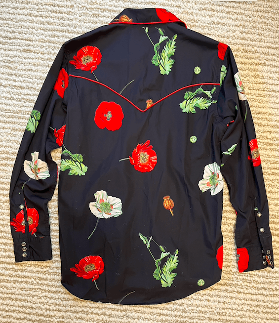 Fuct Fuct SSDD 2020 Poppy Flower Western Shirt | Grailed