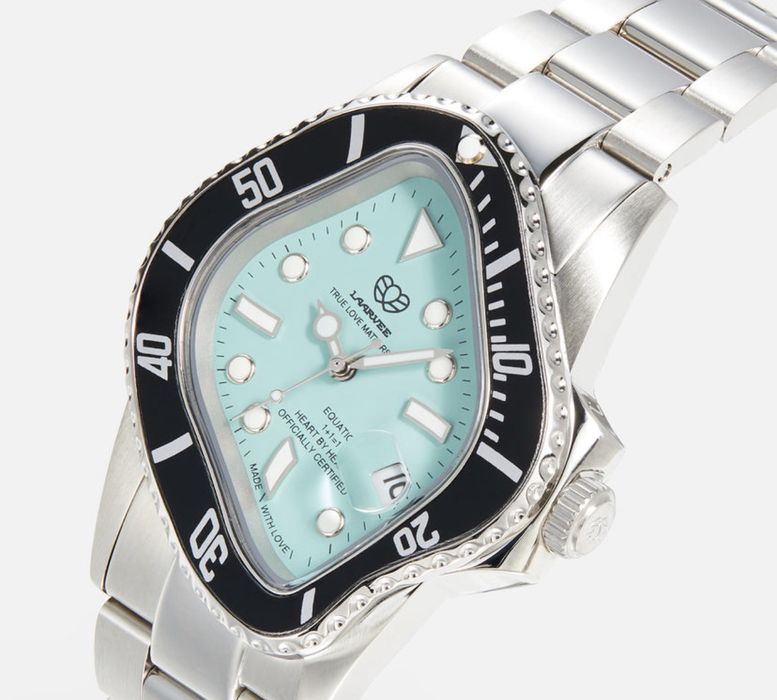Laarvee LAARVEE CRASH Watch Turquoise Black Bezel - KITH EXCLUSIVE ...