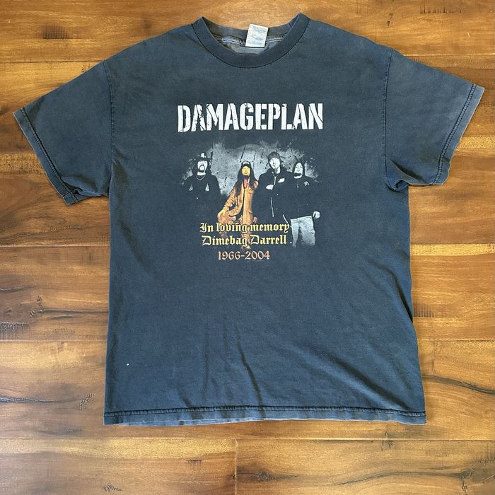 Vintage Damageplan Band tee Pantera Heavy Metal Dimebag Darrell | Grailed