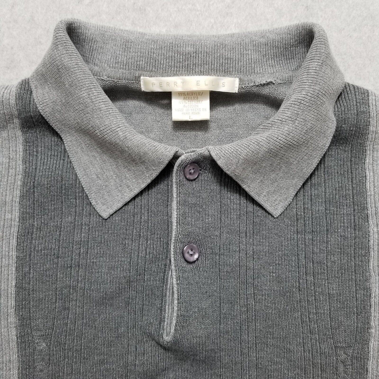 Perry Ellis Perry Ellis Sweater Mens Large Long Sleeve Pullover | Grailed