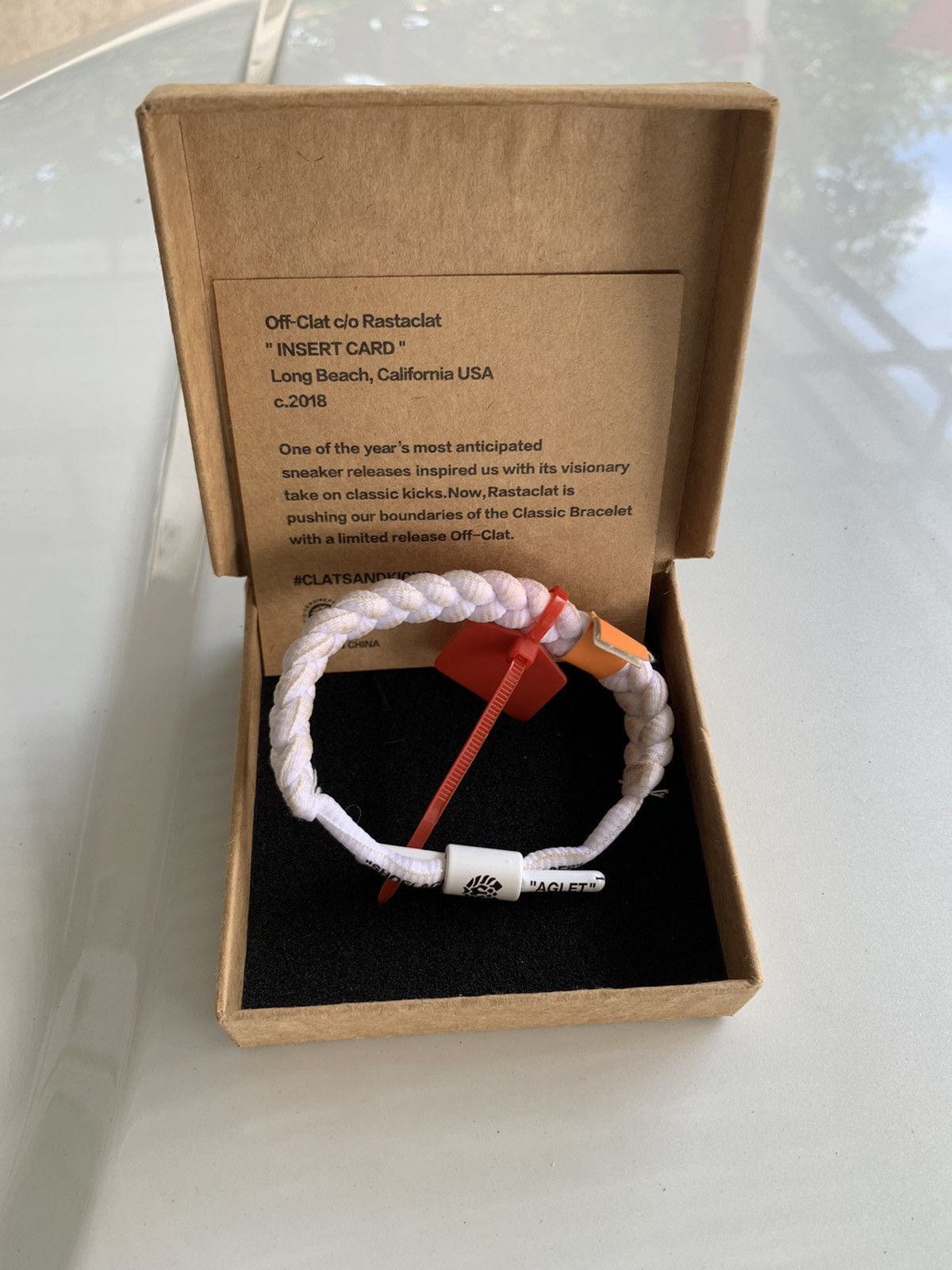 Off-White Off White Off Clat Rastaclat Bracelet | Grailed