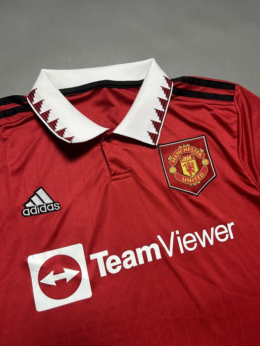 Nike Manchester United jersey TeamViewer Red 2022 2023 home kit | Grailed Nike Manchester United jersey TeamViewer Red 2022 2023 home kit | Grailed