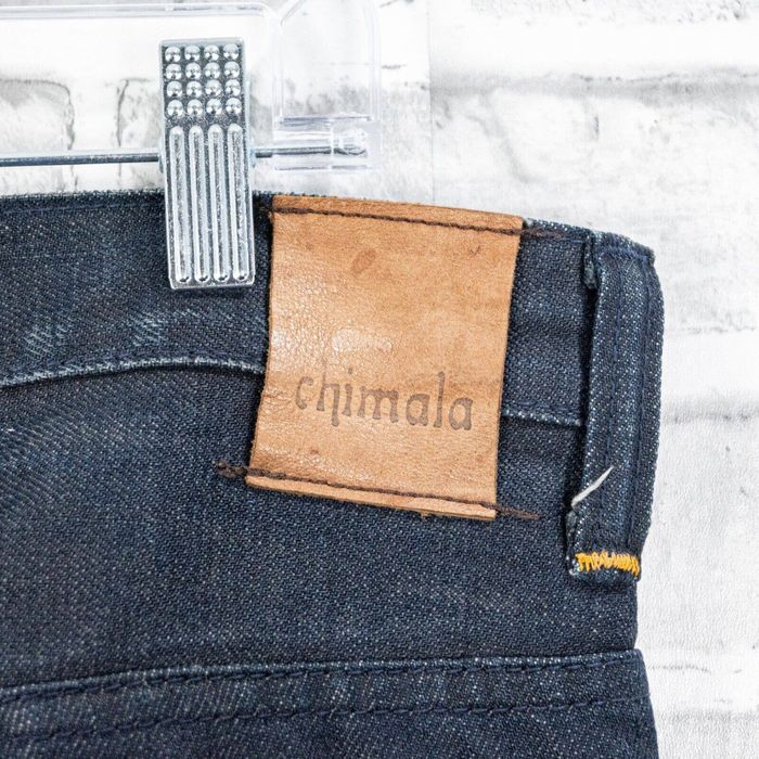 Chimala Chimala Made in Japan Straight leg Denim Jeans indigo dark ...