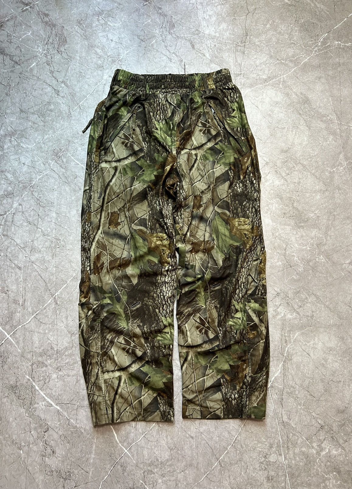 Vintage HabitLight Oak Adjustable Wide Leg Realtree Pants | Grailed