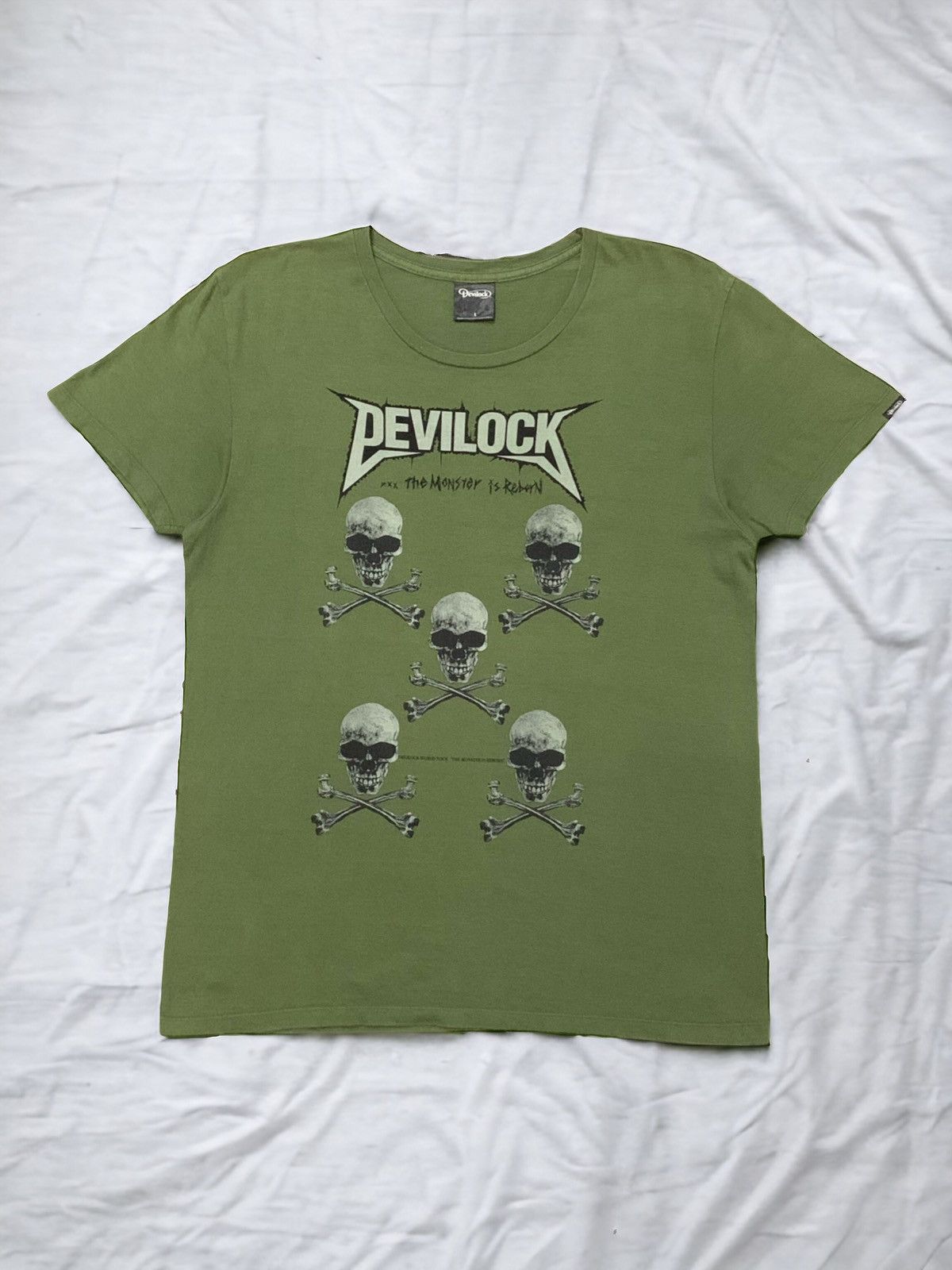 Metallica Devilock japan Monster Tour Metallica Design Tshirt | Grailed
