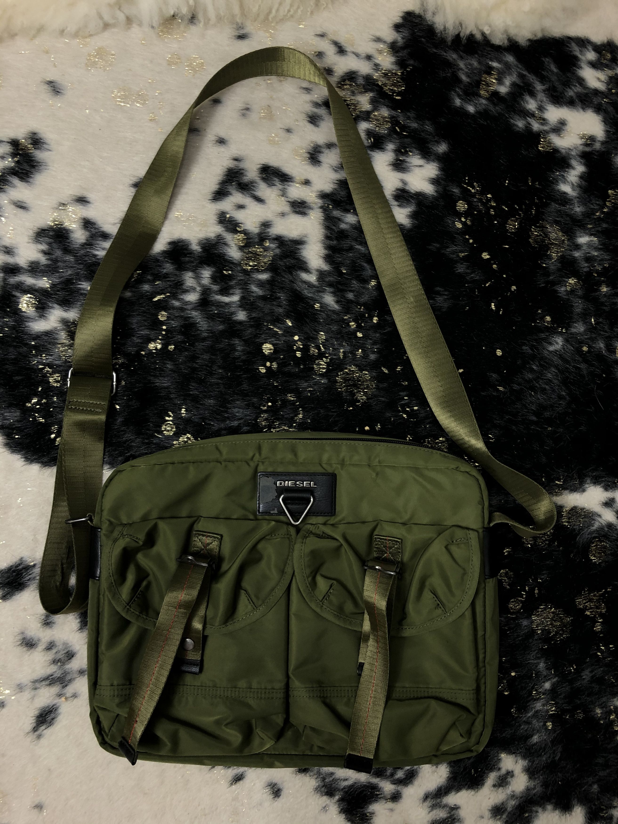 Diesel VTG Vintage avant-garde DIESEL messenger bag | Grailed