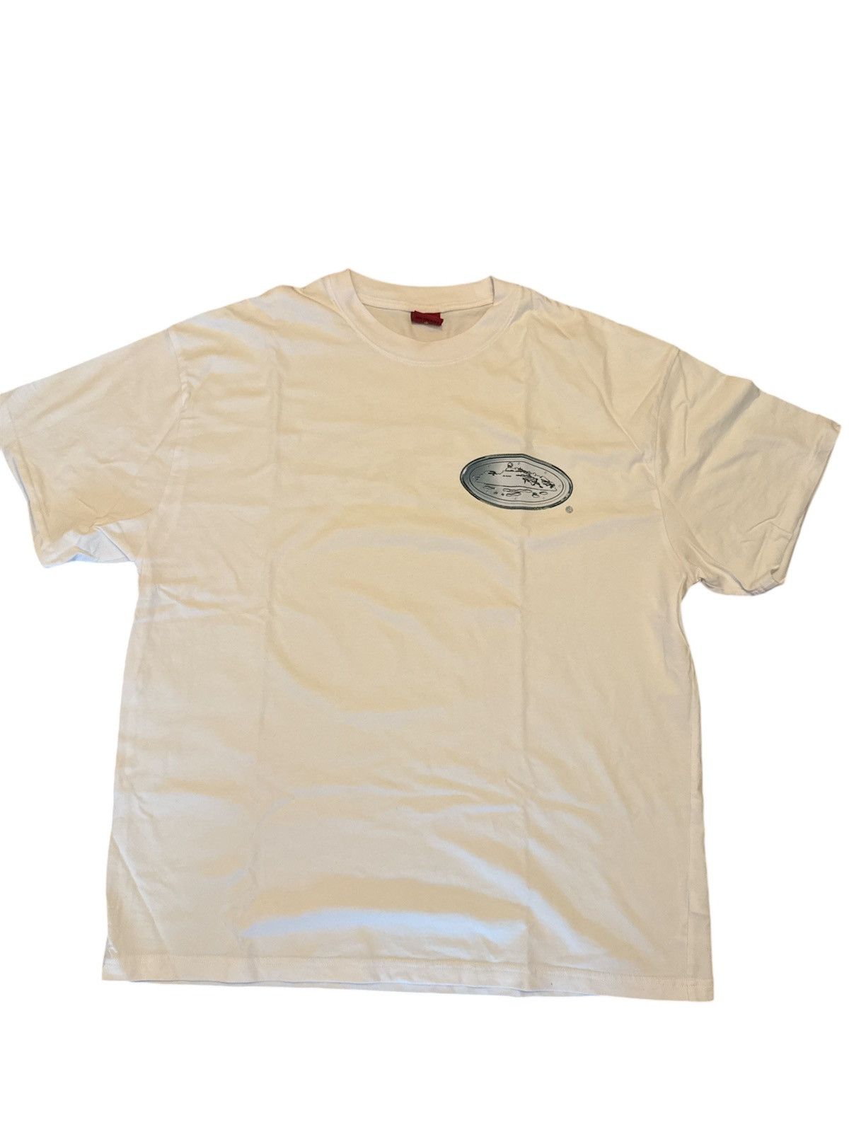 Vintage Corteiz White T-Shirt with Medal Logo Front & Back | Grailed