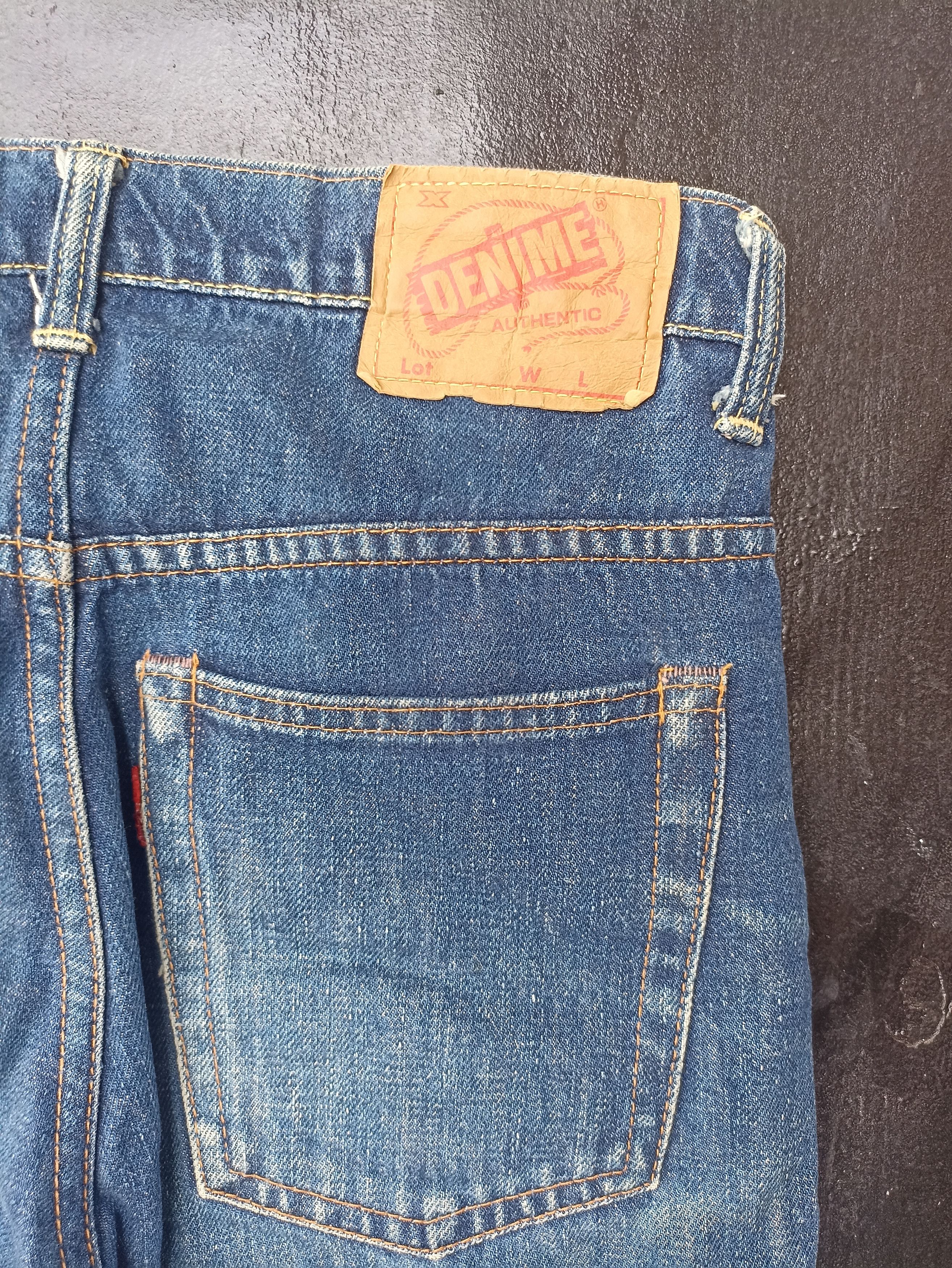 Denime Vintage Denime jeans boot cut flared Japanese designer | Grailed