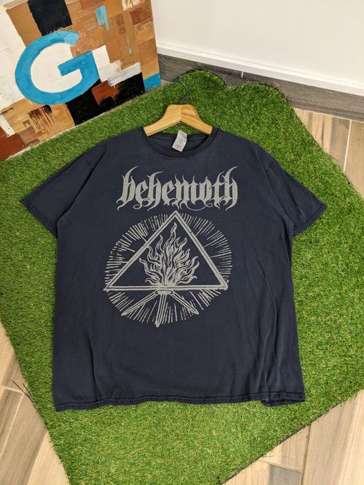Vintage 2000s Behemoth Vintage Metal Band T-Shirt Christian To Lions ...