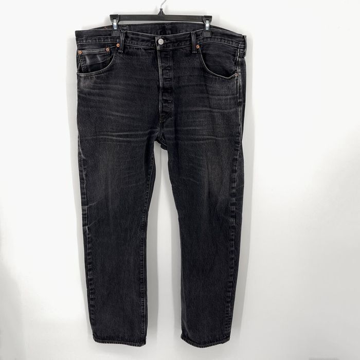 Levi's Levi's 501 Button Fly Straight Leg Jeans *READ* 40x31 Black ...